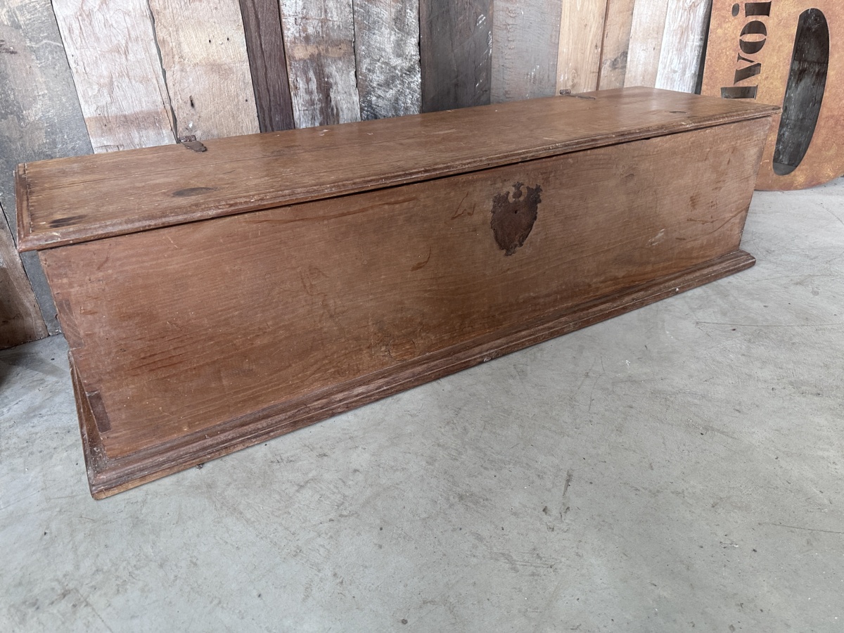 Antique Pine Long Blanket Box - Belvoir Antiques | antiques and ...