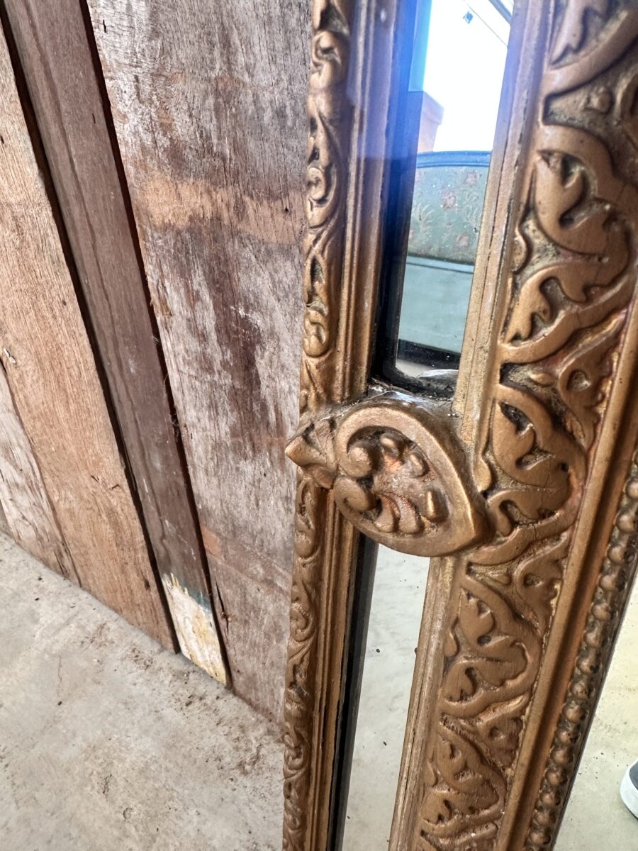 Antique French 19th Century Giltwood Parclose Mirror, c 1890 - Belvoir ...