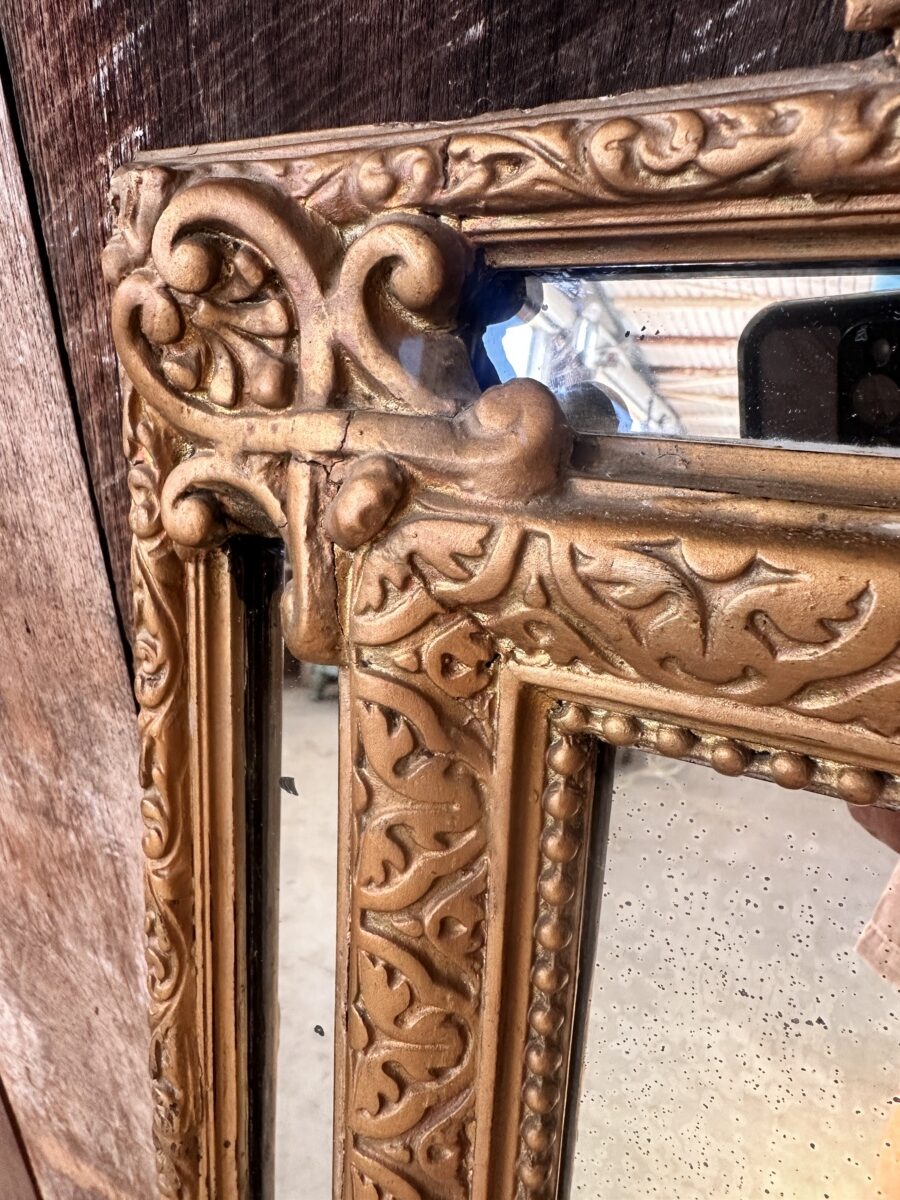 Antique French 19th Century Giltwood Parclose Mirror, c 1890 - Belvoir ...