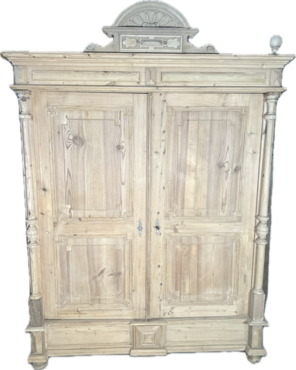 Antique Large Double Armoire Wardrobe, c 1870 - Belvoir Antiques ...
