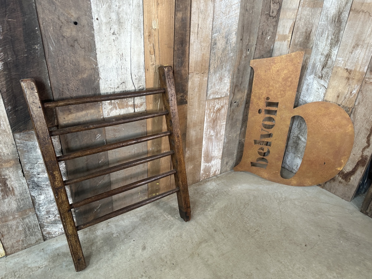 Antique Georgian Pine Ladder Rack, c 1800 - Belvoir Antiques | antiques ...